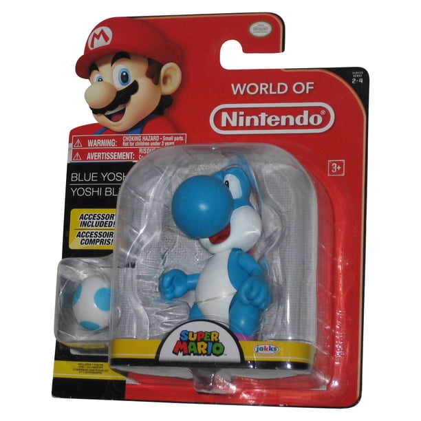 World of Nintendo Super Mario Bros. (2017) Jakks Pacific Light Blue ...