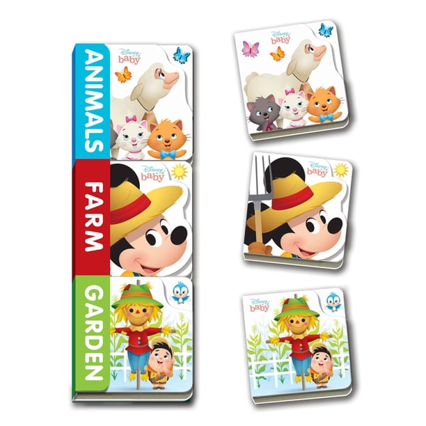 Teeny Tiny Books: Disney Baby Animals, Farm, Garden (Board book ...