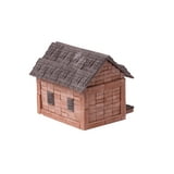 Mini bricks construction set Tile roof house 315 pcs. Glue included ...