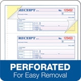 Adams Business Receipt Book, 2 3/4 x 7 3/16, Carbonless Copy Invoice ...