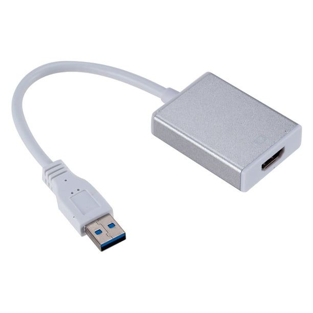 Adaptador USB a HDMI USB 30 macho a 1080p HD HDMI | Walmart en línea