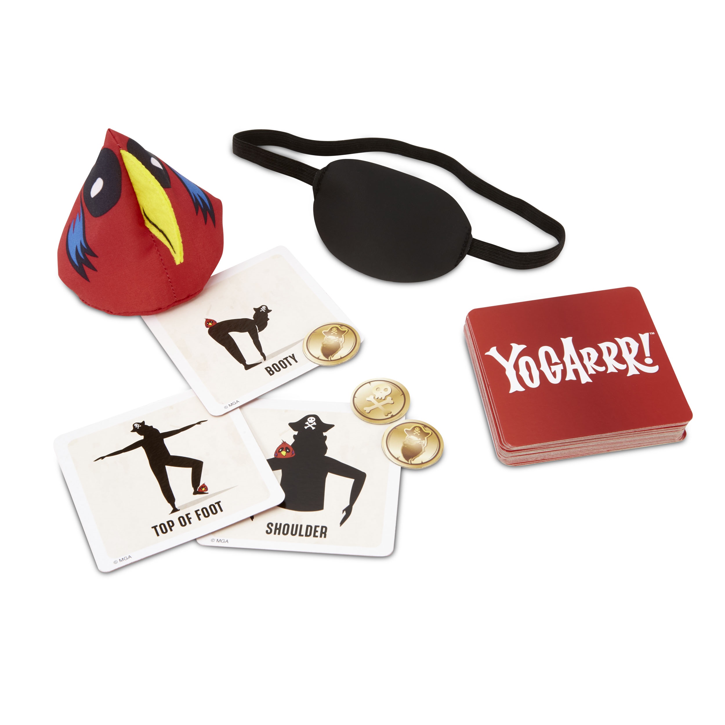 Yogarrr! Family Pirate Yoga Party Board Game Ages 4 And Up