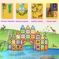 UFULMN Magnetic Tiles Set, 3D Stem Learning Toy, Geometric Building ...
