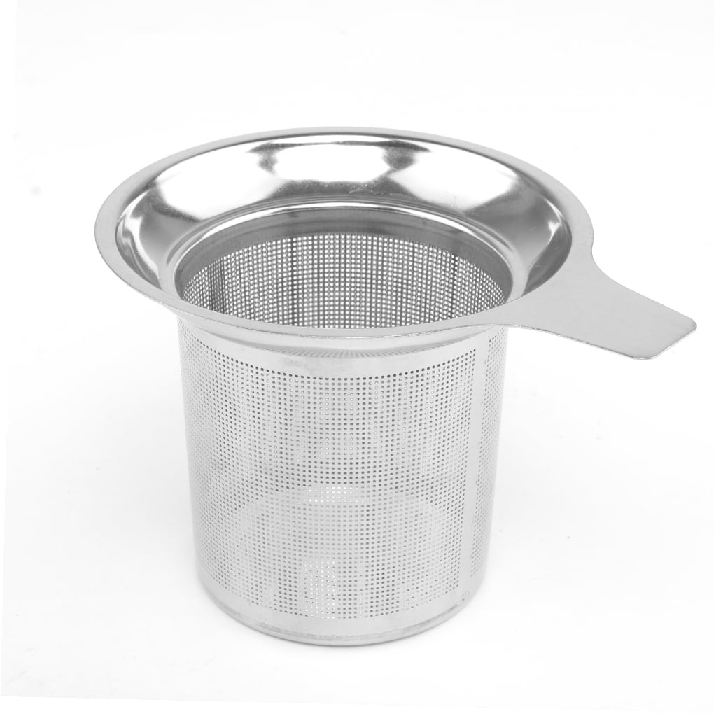 Good-Life Tea Strainers Tea Leaves Separator Funnel Round Edge Single ...