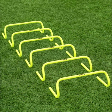 Fdit 5-Pack of Flexibility Hurdles with Adjustable Height Extenders Set ...