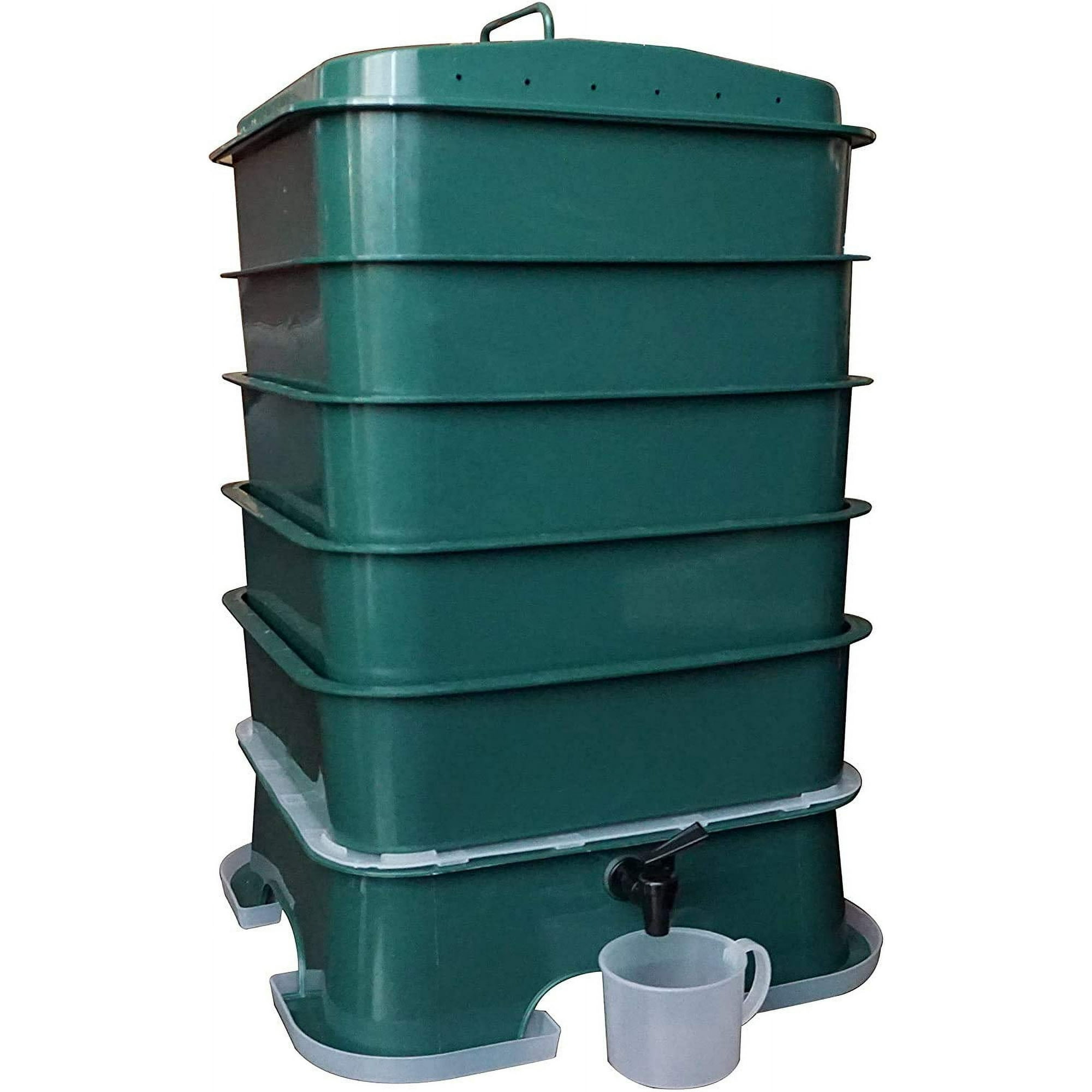 Click here for Vermitek Vermihut Plus 5-Tray Worm Compost Bin - E... prices