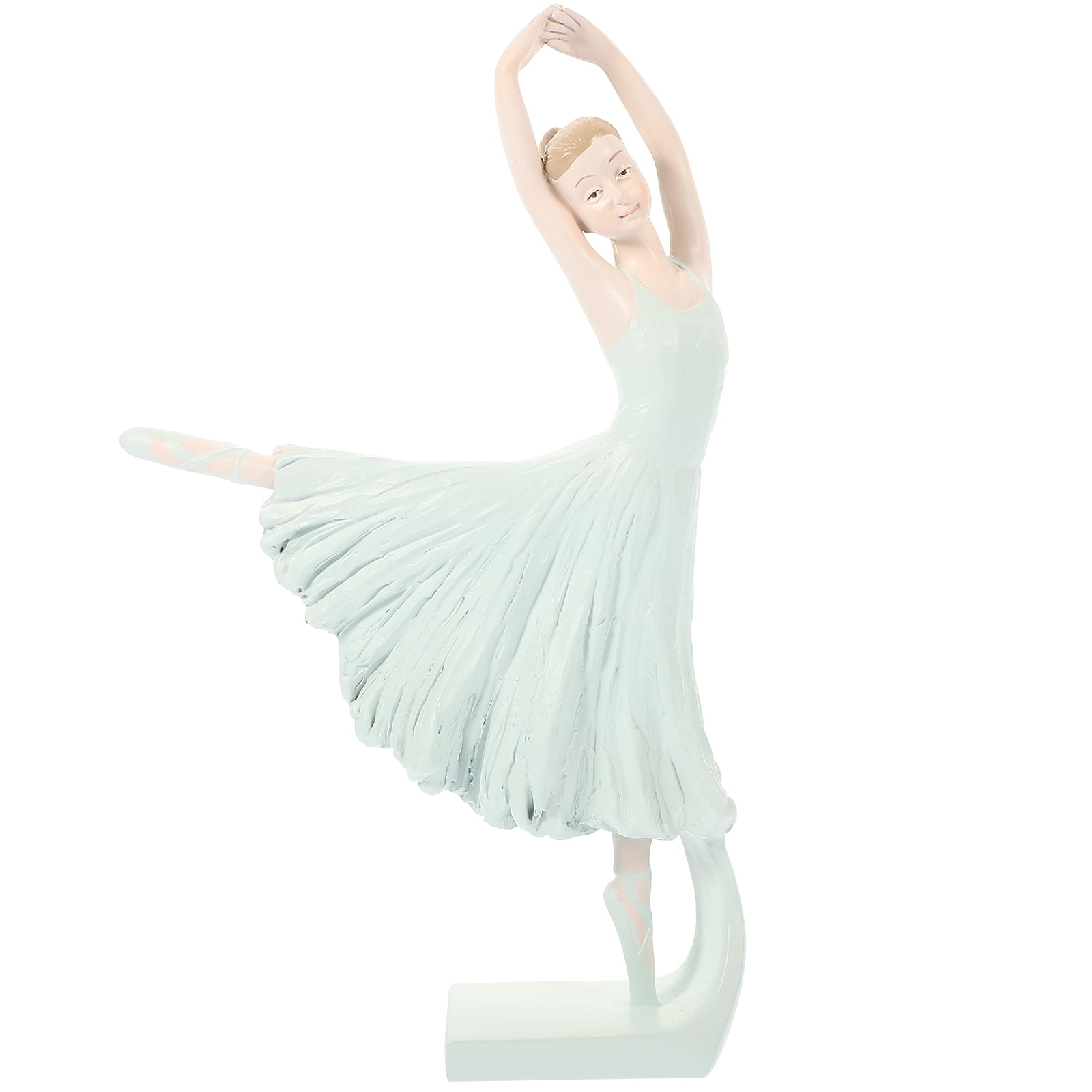 Resin Ballet Girl Statue Lovely Girl Figurine Dancing Girl Statue ...