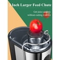 400W Centrifugal Juicer with 3-Inch Wide Food Chute, 2 Speeds, Anti ...