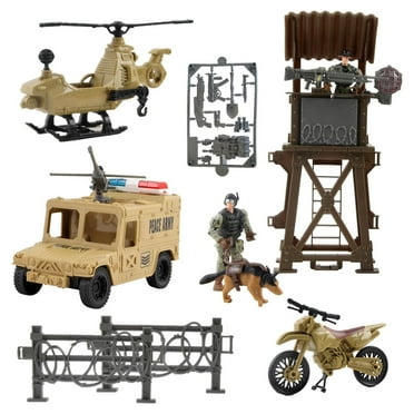 Vokodo Military Humvee Action Toy Truck, Friction Powered with Lights ...