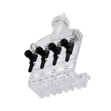 Unique Bargains Aquarium Plastic 8-Way Air Flow Pump Tubing Splitter ...
