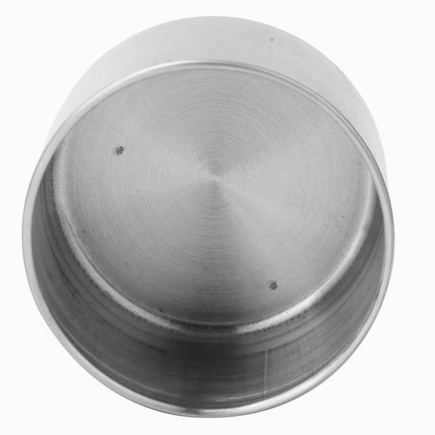 Oil Painting Cup,Stainless Steel Oil Painting Double Dipper Cup Oil ...