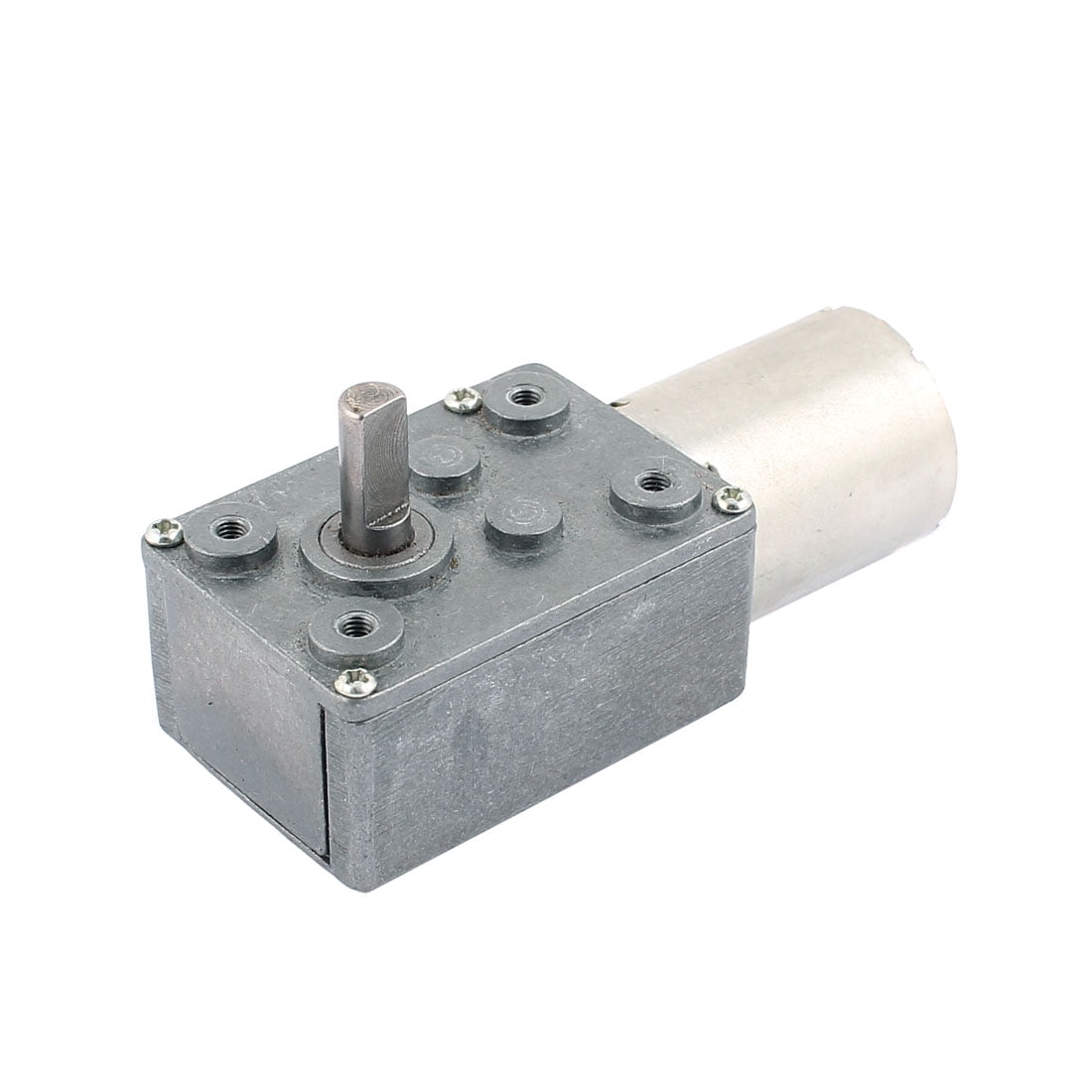 DC 12V 120RPM 6mmx13mm D-Shape Shaft Electric Power Turbo Worm Geared ...