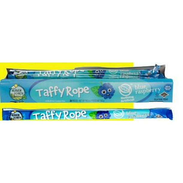 Heaven & Earth Taffy Ropes Blue Raspberry 23g - Walmart.ca