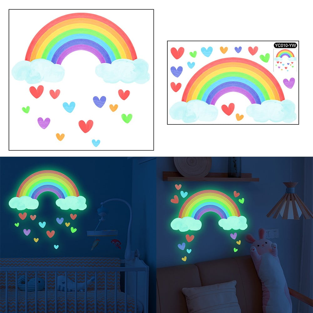 Click here for Ksinn Personalised Rainbow Wall Sticker Name Decal... prices