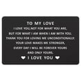 3Pcs Engraved Metal Card, Yannianjz Engraved Metal Card, Personalized ...