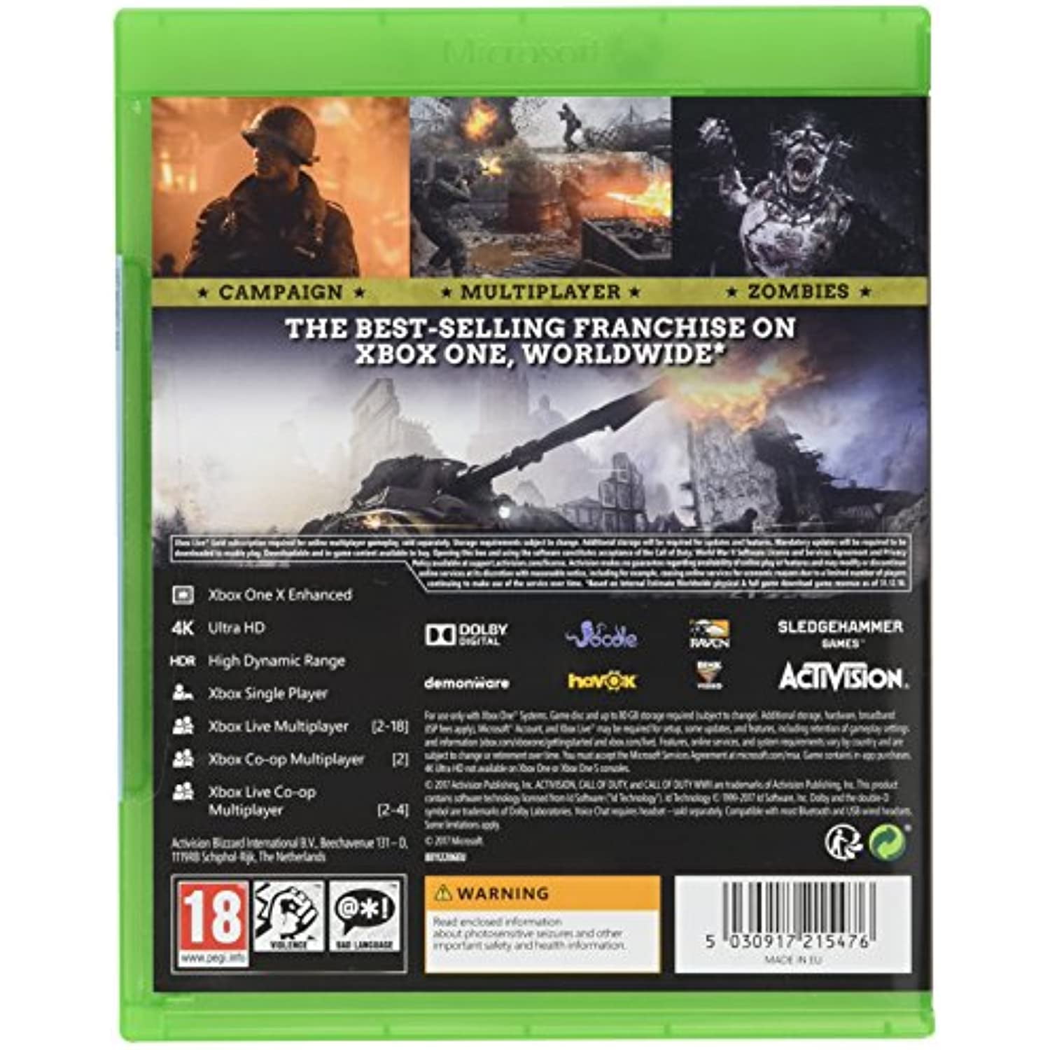 Call Of Duty Ww2 Xbox One Walmart