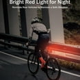Smart Bike Tail Light Auto On Off Rear Flashlight Ultra Bright Brake ...