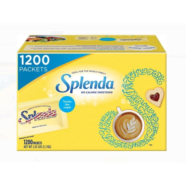 Splenda Sweetener (1,200 packets) - Walmart.com