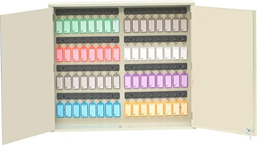 Acrimet Key Cabinet Organizer 64 Positions with Lock (Wall Mount) (64 ...