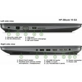 HP Zbook 15 Business Laptop G3, i7, 16GB, 256GB SSD, NVidia Graphics ...