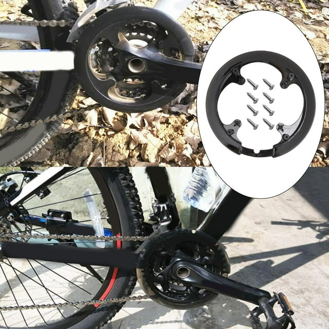 42~44T Bike Chain Guard with Screws Steady Cycling Chain Cover Bike ...