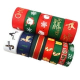 28Pcs Christmas Ribbon for Gift Wrapping, Winter Holiday Ribbons ...