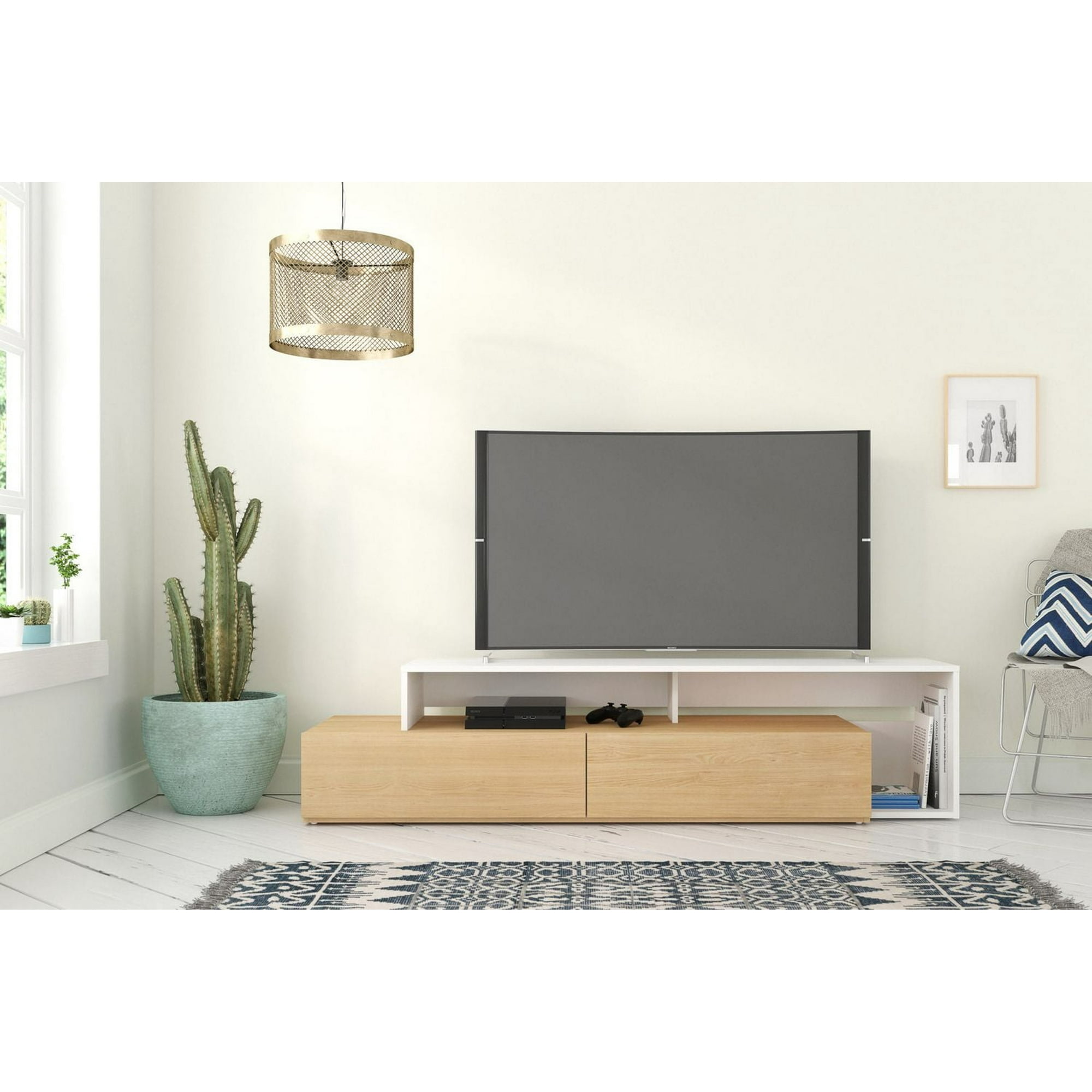 Click here for Nexera Tonik 72 In Tv Stand  White 72-Inch prices