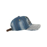 Top Headwear I Love Jesus Hat - Womens Rhinestone Crystal Pattern ...