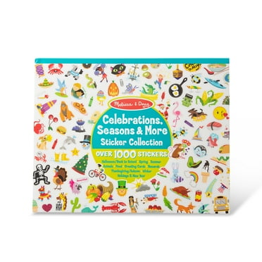 Melissa & Doug Sweets and Treats Sticker Pad - 500 Stickers, 16 ...