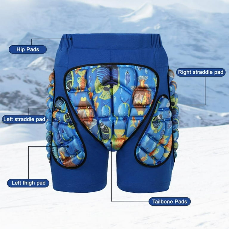 Hip Protection Shorts For Snowboarding Protective Padded Shorts For ...