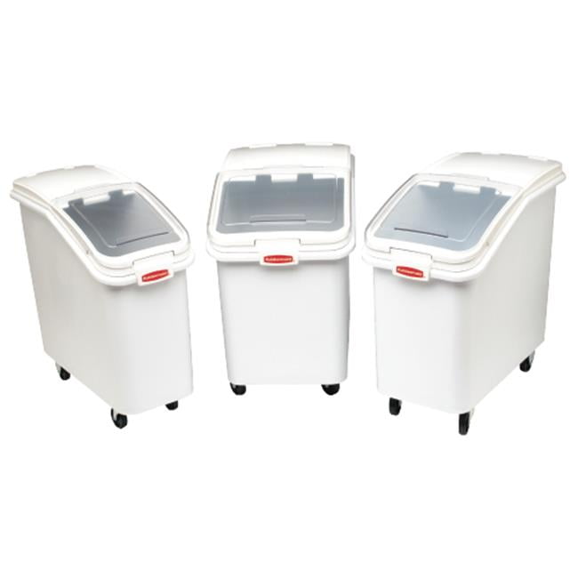 Rubbermaid Commercial Products RCP 3602-88 WHI 3.5 Cu Ft Ingredient Bin ...