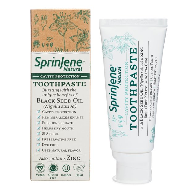 SprinJene Natural® Adult Cavity Protection Toothpaste - Walmart.com