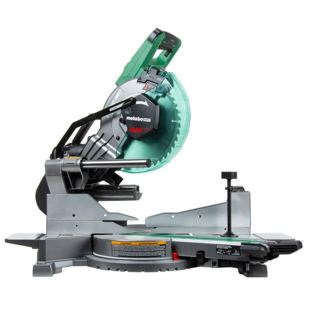 Metabo Hpt 36V Multivolt Brushless 10 In. Dual Bevel Sliding Miter Saw ...