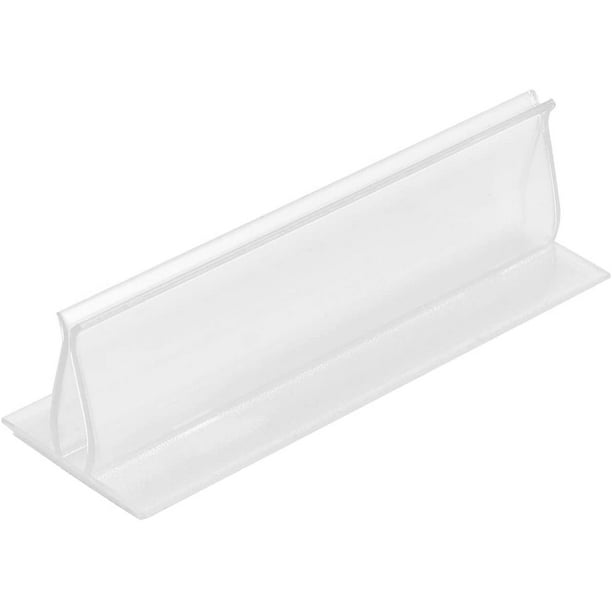Scicalife 10pcs Clear Plastic Label Holder Shelf Retail Price Tag Label ...