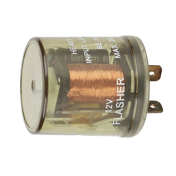 Relay Control Module,2 Pin 12V Motorcycle Electronic Flasher Halogen ...