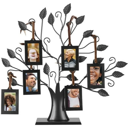 6 Hanging/12 Hanging Photos Display Tree Family Tree Photo Frame with ...