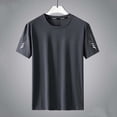 BVOFAR Athletic Active Shirts for Men Big and Tall Short Sleeve Running ...