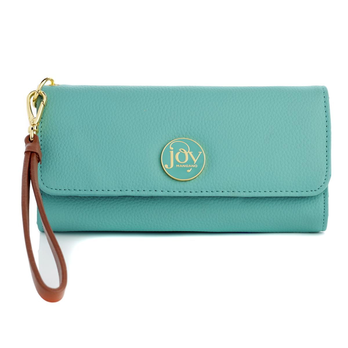 JOY Luxe Genuine Leather Trifold Wallet with RFID Protection - Walmart.com