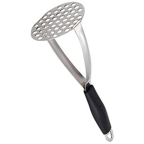 Chef Craft Stainless Steel Small Hole Hand Potato Masher - Walmart.com