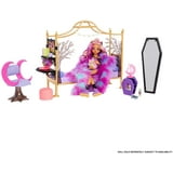 Monster High Clawdeen Wolf Bedroom Playset, Dollhouse Furniture, Themed ...