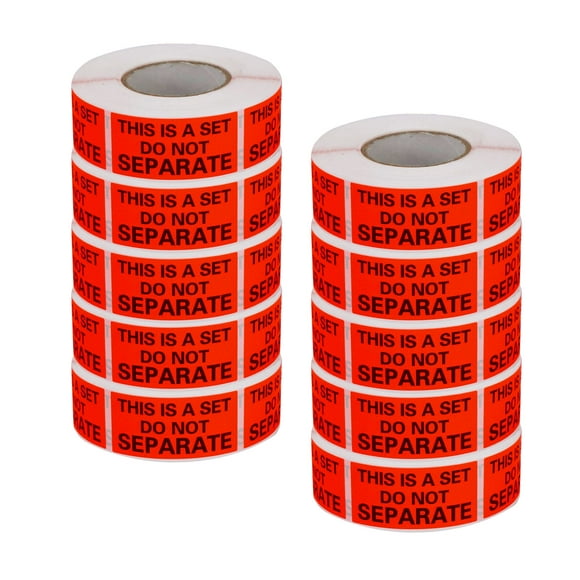 This Is A Set Do Not Separate Labels