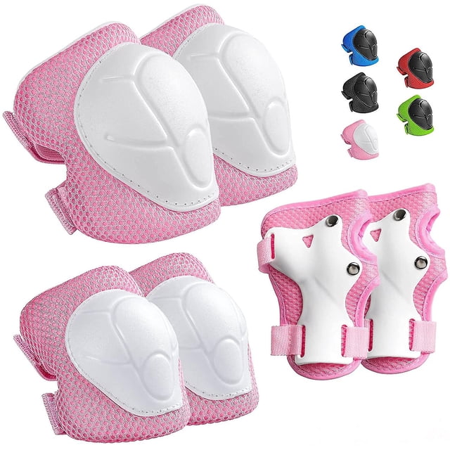 Kids Protective Gear Set Knee Pads For Kids 3-14 Years Toddler Knee And ...
