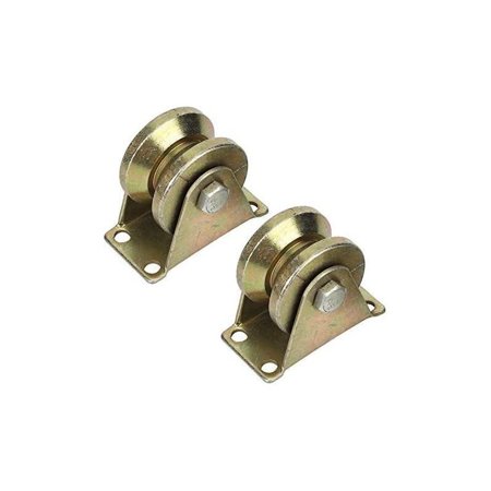 Diameter V-Plate Casters with Reverse Rail Mount, Heavy Duty Door Frame ...