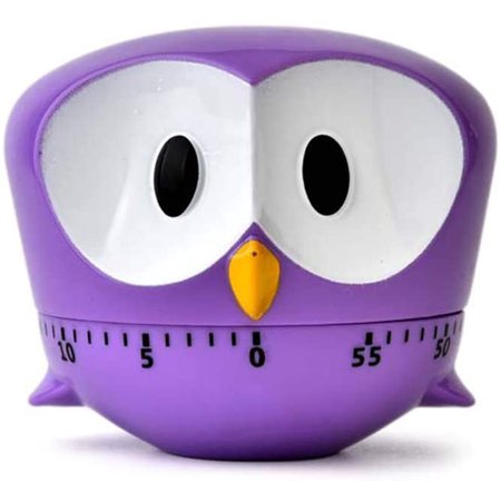 1 Pack Cute Cartoon Owl Timer Mini 60 Minutes Mechanical Kitchen ...