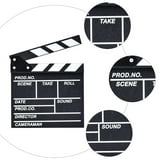 Film Clapboard Clapper Movie Board Slate Action Scene Clapperboard ...