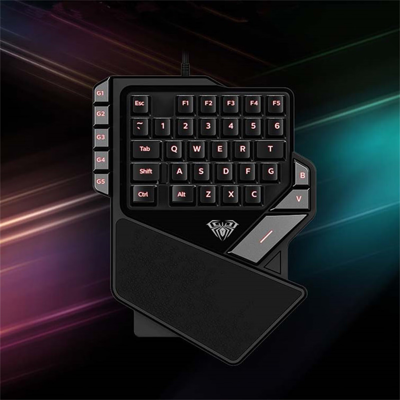 Buy keyboard gaming ergonomic backlit mini Aula K2 keyboard USB one ...