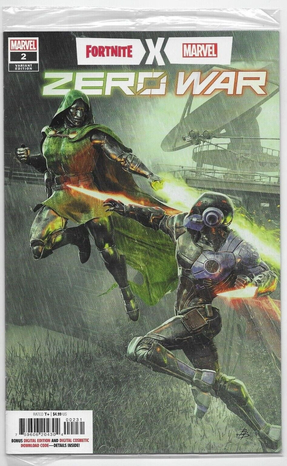 Fortnite X Marvel: Zero War #2B (in bag) VF ; Marvel Comic Book ...