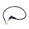 3.5x1.35mm Power Cable 90 Degree Wire Power Cable Connector Extension ...