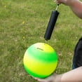 8.5” Inch Playground Ball Four Square Balls 2-Tone 6pk & Pump - Walmart.com
