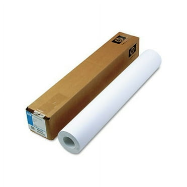 DesignJet Inkjet Large Format Paper, 6.6 mil, 24" x 100 ft, Coated ...